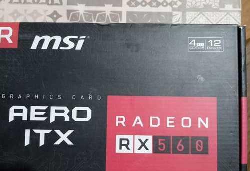 MSI Rаdеоn rх 560 aеro iтx 4GB OC