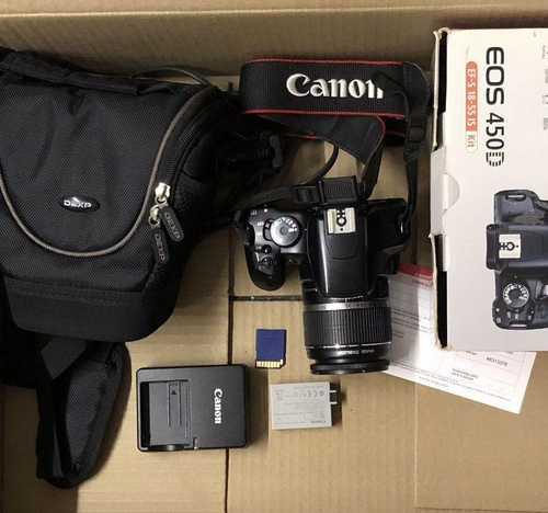 Canon 450d пробег 19т.к