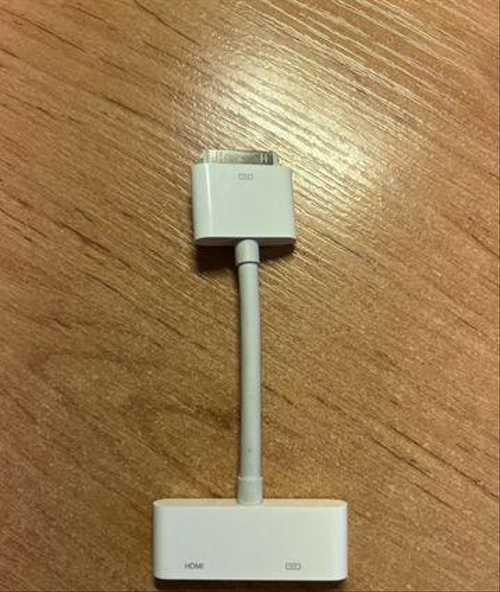 Адаптер (переходник) Apple с hdmi на 30 pin