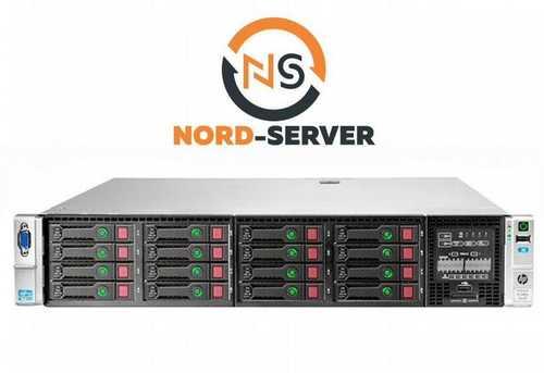 Сервер HP DL380p Gen8 16SFF 2x E5-2690 v2 192GB