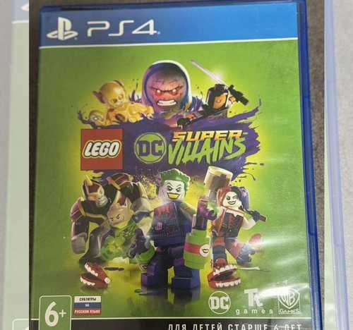 Sony playstation 4 игра lego DC super Villains