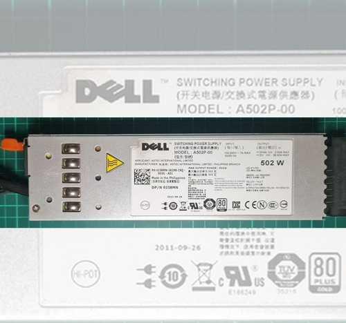 Блок питания серверный Dell A502P-00, 12V/38.92A