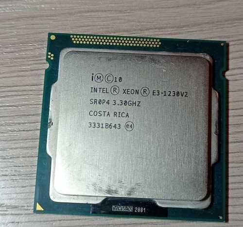 Процессор intel xeon e3 1230v2 (lga 1155)