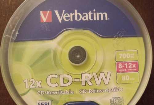 Диск CD-RW Verbatim