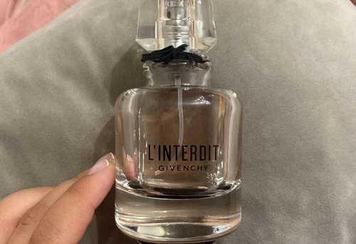 Духи givenchy l interdit