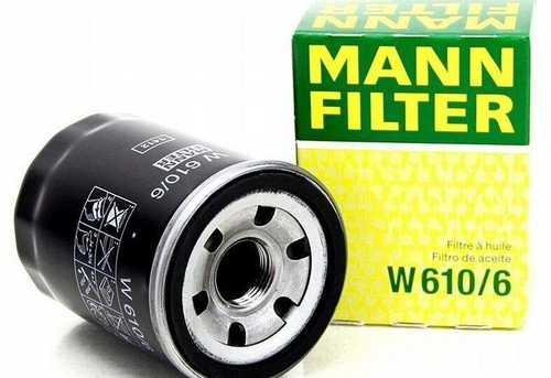 Масляный фильтр mann-filter W 610/6