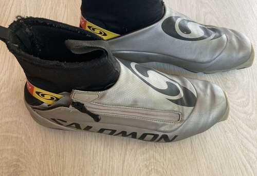 Лыжные ботинки salomon classic carbon pro