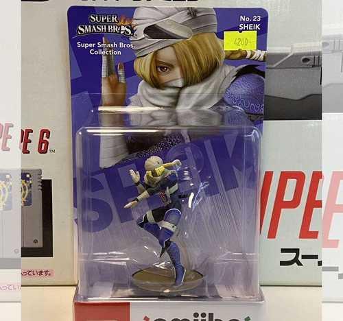 Amiibo Super Smash Bros Sheik No. 23