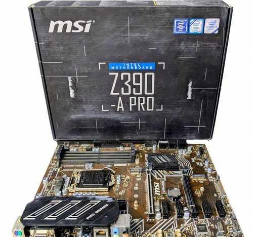 Материнская плата MSI Z390-A PRO LGA 1151v2 У/ц