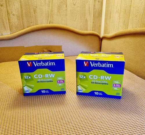 Verbatim cd-rw 12x