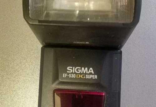 Вспышка Sigma EF-530 DG Super для Nikon на запчаст
