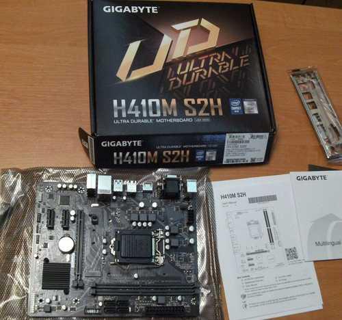 Материнская плата gigabyte H410M H V2 LGA1200