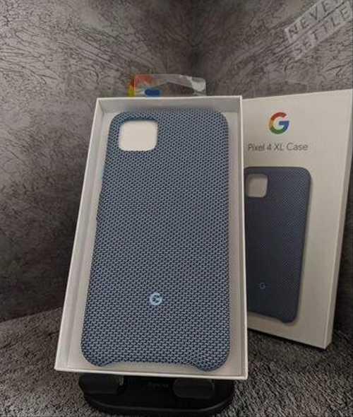 Google Pixel 4Xl,fabric case, blue ish,синий,новый
