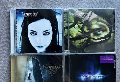 Evanescence новые оригинальные 4 CD