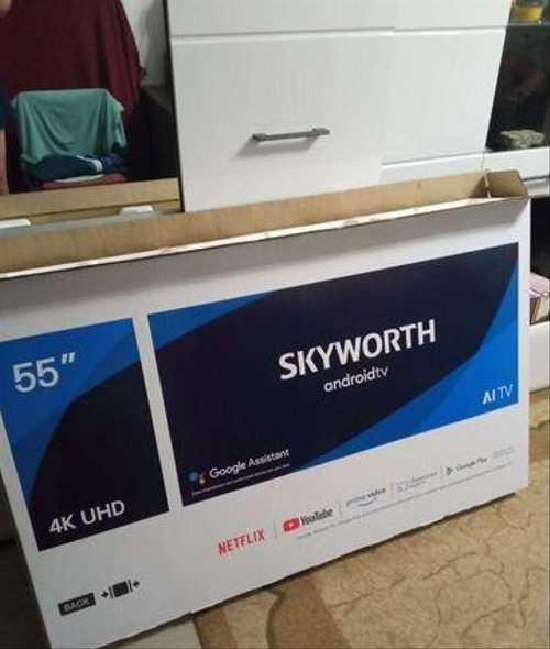 Телевизор 4 К смарт 55 Skyworth