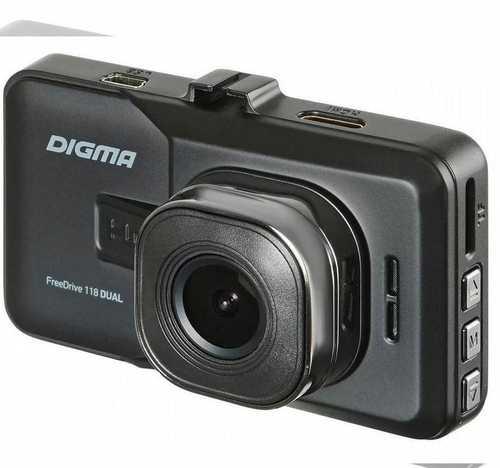 Видеорегистратор Digma FreeDrive 118 Dual Black