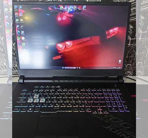 Игровой ноутбук Asus Rog Strix 17.3 дюйма 144гц