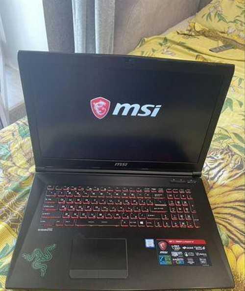 Игровой ноутбук msi