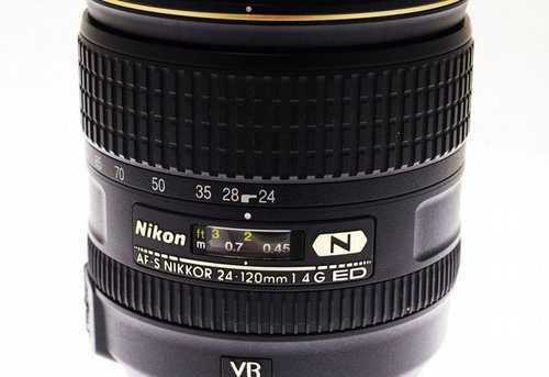 Объектив Nikon Nikkor AF-S 24-120mm f/4G ED VR II