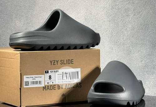 Тапочки Adidas Yeezy Slide "Slate Grey"