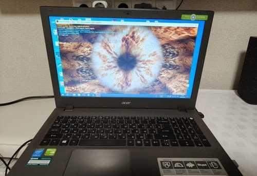 Игровой ноутбук 15.6" Acer Aspire E5-573G, 1000 ГБ, Core i5-5200U, RAM 16 ГБ, GeForce 940M 4 ГБ