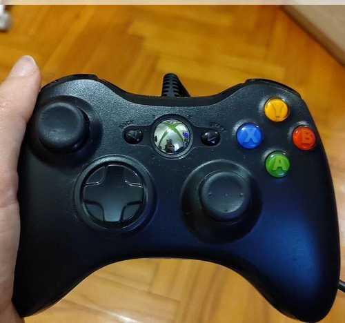 Джойстик xbox 360 проводной