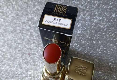 Guerlain помада kisskiss shine bloom 819