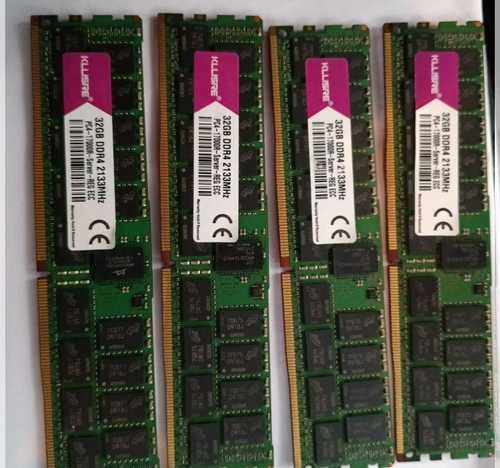 Оперативная память Kllisre ddr4 32gb 2133 server