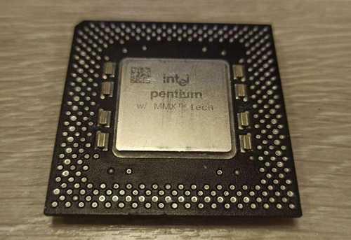 Процессор Intel Pentium MMX 166 мгц SL27H