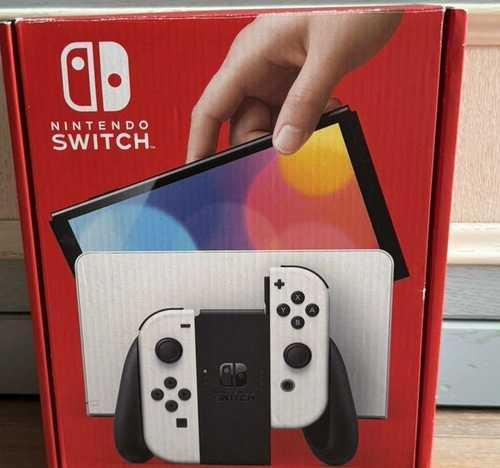 Nintendo switch oled с играми в комплекте