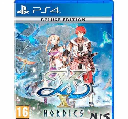 Ys X: Nordics. Deluxe Edition PS4, английская версия