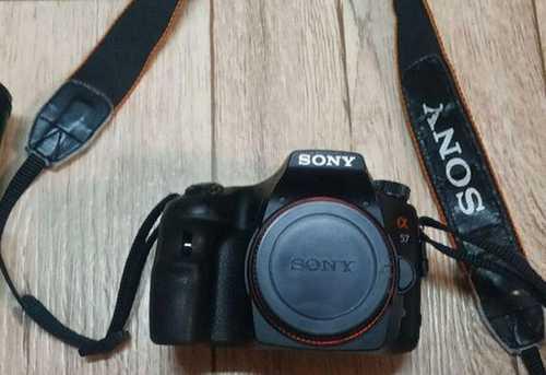 Зеркальный фотоаппарат sony a57