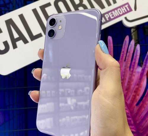 iPhone 11 64gb Purple Фиолетовый 100акб