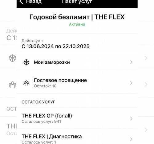 Абонемент the flex