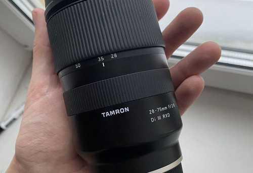 Tamron 28-75 f2.8 sony e