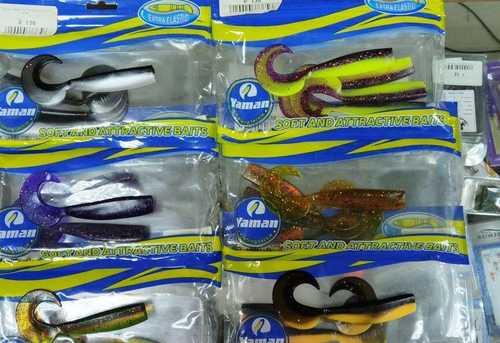 Твистер Yaman Lazy Tail Shad p.5 в 10 расцветках