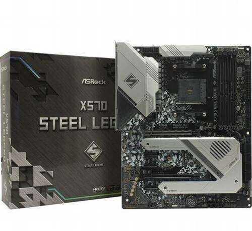 Материнская плата asrock x570 steel legend