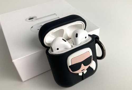 Чехол Lagerfeld для Airpods Silicone case