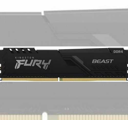 Kingston Fury Beast 16GB PC25600 DDR4 KF432C16BB1/16