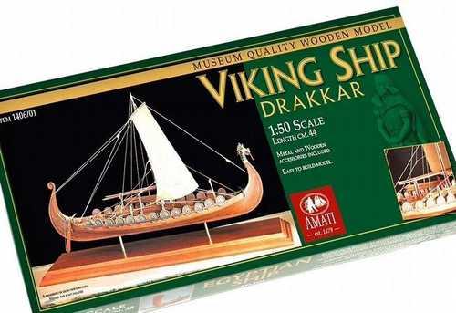Сборная модель Драккар (Viking ship) - Amati