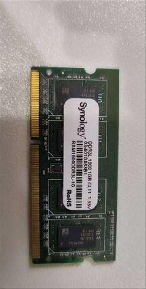 Оперативная память DDR3L 1gb synology, DDR2 2gb