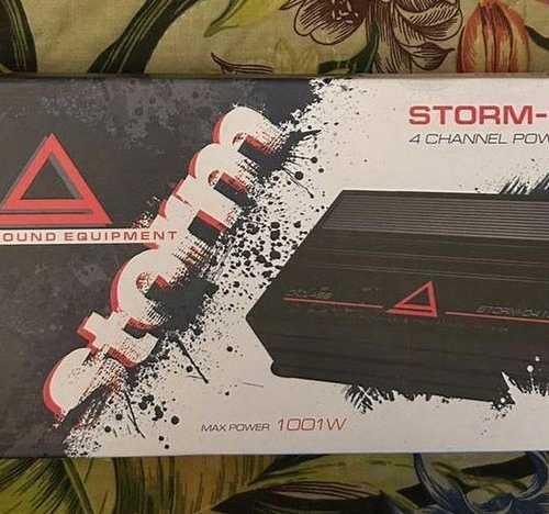4-канальный усилитель мощности storm-D4.150