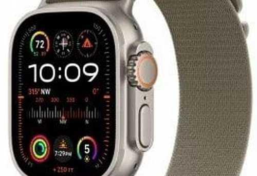 Новые Apple Watch Ultra 2 49mm, Olive Alpine Loop