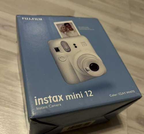 Fujifilm Фотоаппарат instax mini 12 Clay White