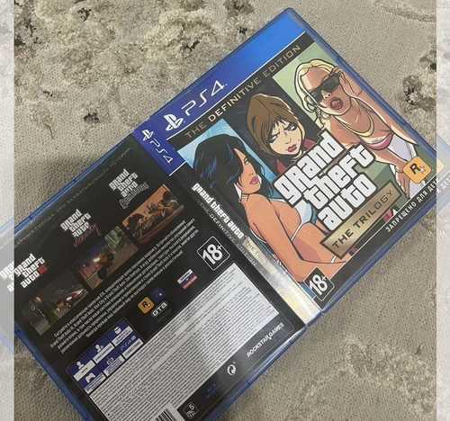 Gta trilogy ps4 как новый