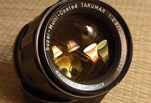 Объектив smc Takumar 1:2.8/105