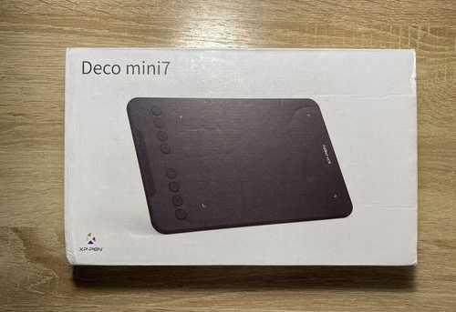 Графический планшет XPPen Deco mini 7