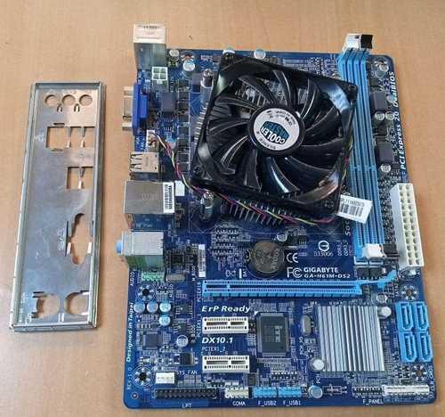 Материнская плата Gigabyte GA-H61M-DS2   i3-2100