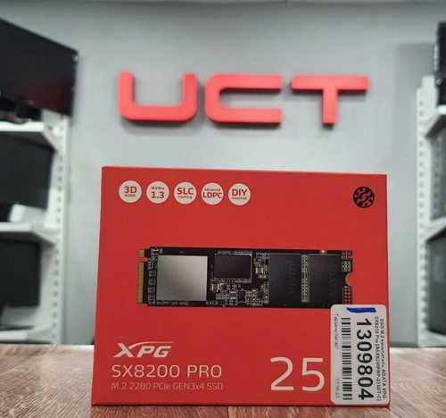 Накопитель SSD M.2 A-data XPG SX8200 PRO 256Гб #1