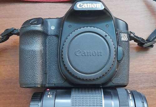 Цифровой зеркальный фотоаппарат Cannon 40D
